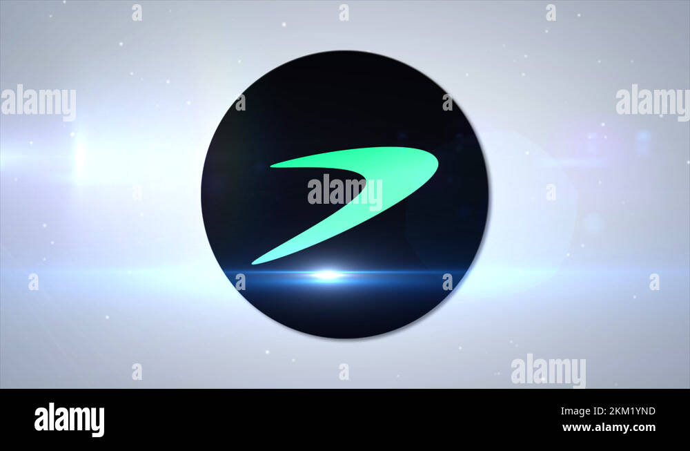 Tellor TRB Cryptocurrency Logo Coin 3d Animation Motion Graphics Reveal ...