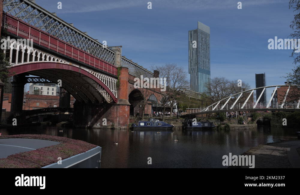 Manchester bridge castlefield Stock Videos & Footage - HD and 4K Video ...