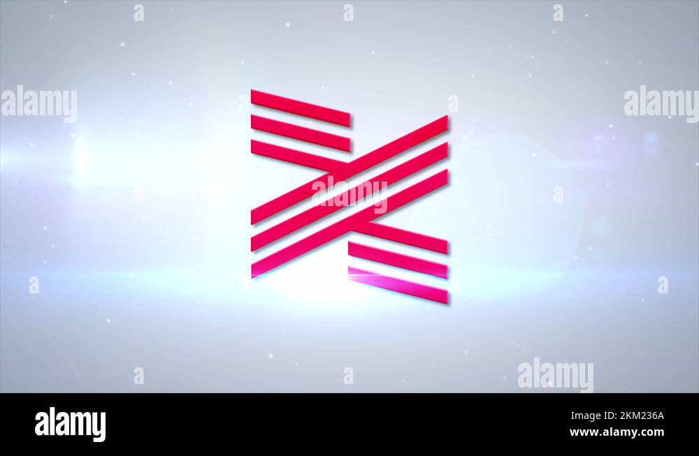 XMax XMX Cryptocurrency Logo Coin 3d Animation Motion Graphics Reveal on Stock Video Footage - Alamy