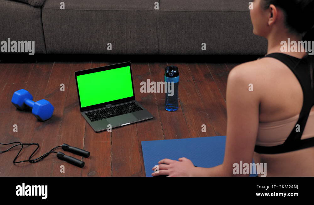 Green screen laptop concept fit Stock Videos & Footage - HD and 4K ...