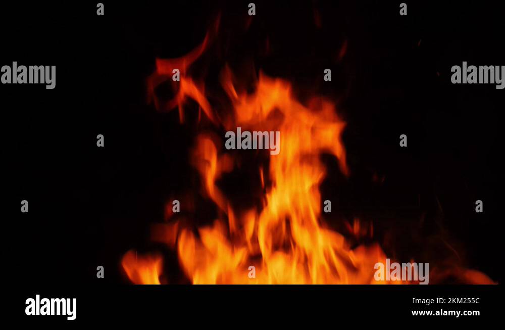 Fire flames night dark sky Stock Videos & Footage - HD and 4K Video ...