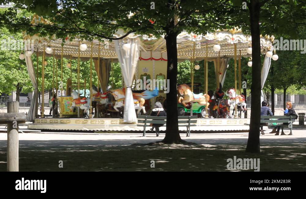 Tuileries garden carousel Stock Videos & Footage - HD and 4K Video ...