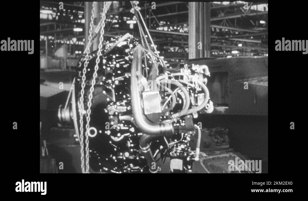 1940s: Engine dropped into body of tank. Turret placed on top of tank ...
