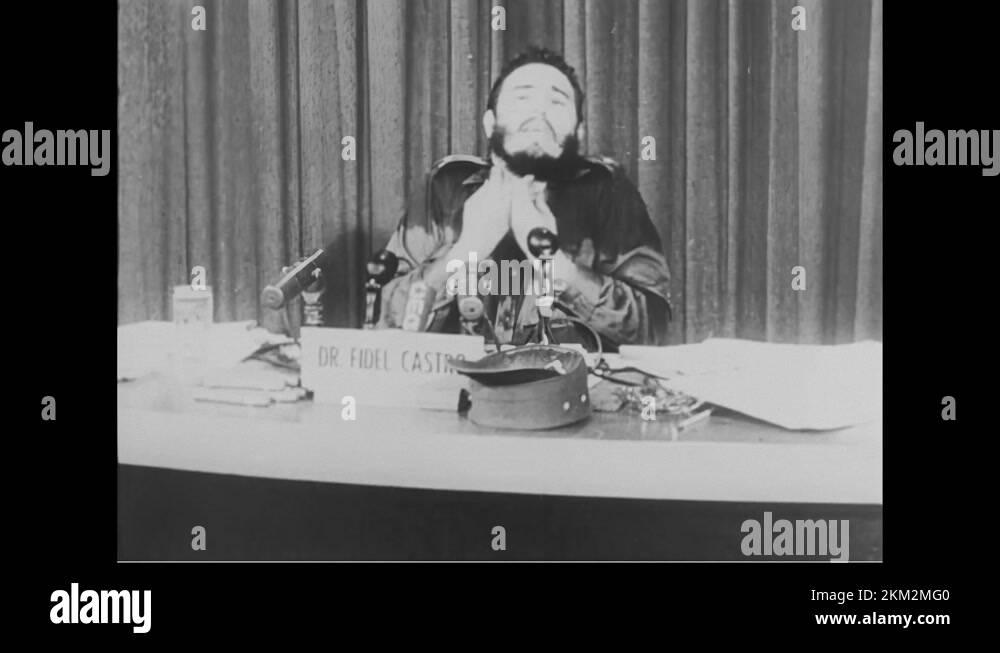 Fidel castro speech 1960s Stock Videos & Footage - HD and 4K Video ...