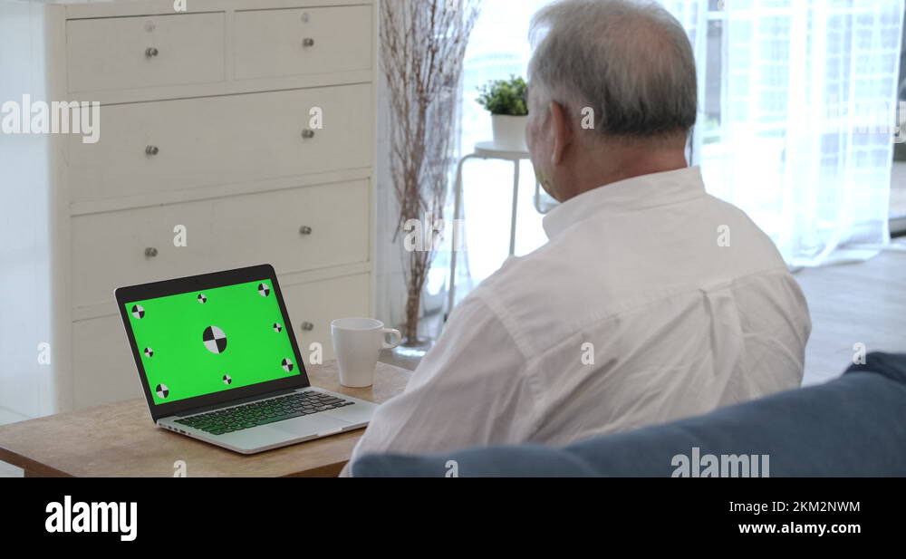 Happy user computer screen laptop man Stock Videos & Footage - HD and ...