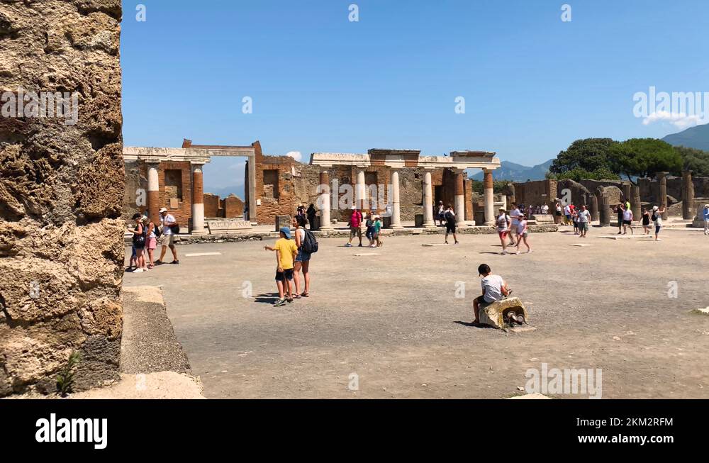 Tourists in pompeii Stock Videos & Footage - HD and 4K Video Clips - Alamy
