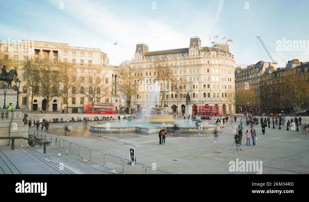 Red london bus trafalgar square Stock Videos & Footage - HD and 4K ...