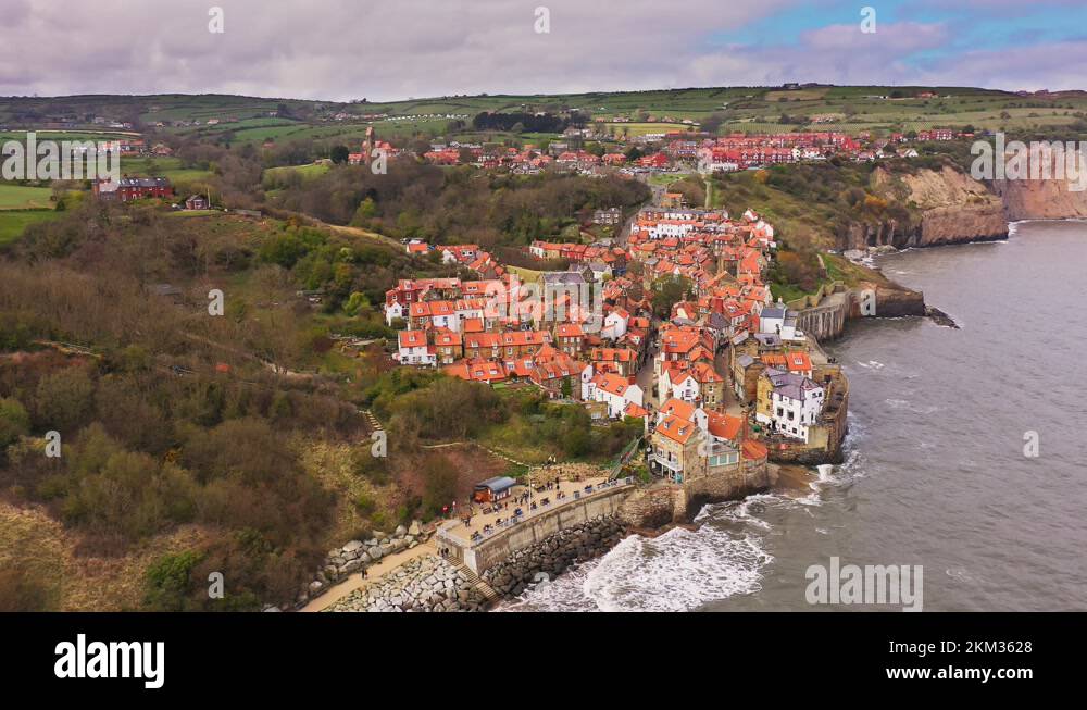Robin hoods bay harbour Stock Videos & Footage - HD and 4K Video Clips ...