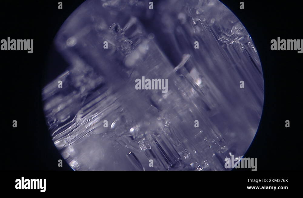 Crystal salt crystals microscope Stock Videos & Footage - HD and 4K ...