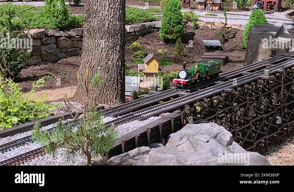 Model Trains, Model Train Set, Thomas the Tank Engine Stock Video ...
