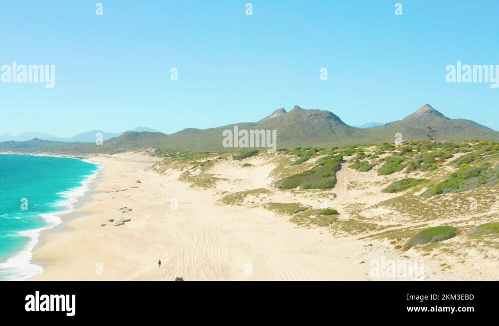 EAST CAPE BCS MEXICO-2020: Beach With Mountains And Hills On The Right ...