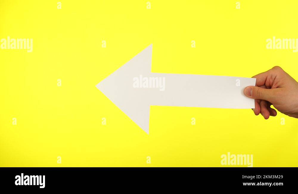 Big white arrow Stock Videos & Footage - HD and 4K Video Clips - Alamy