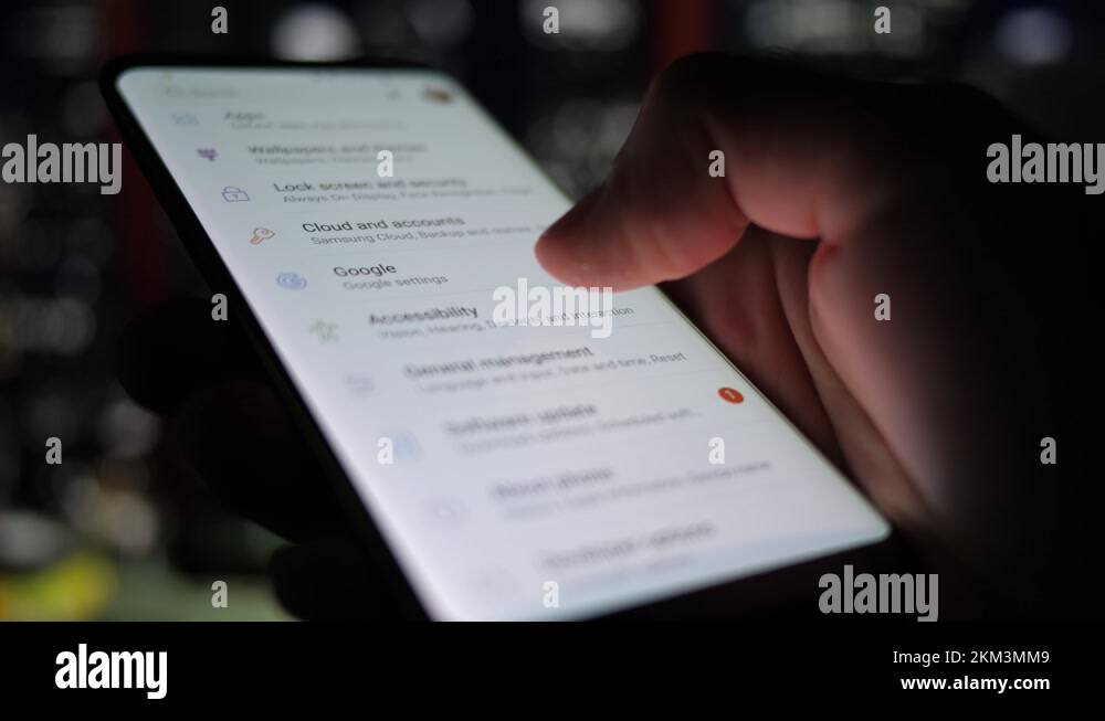 Smartphone menu settings Stock Videos & Footage - HD and 4K Video Clips ...