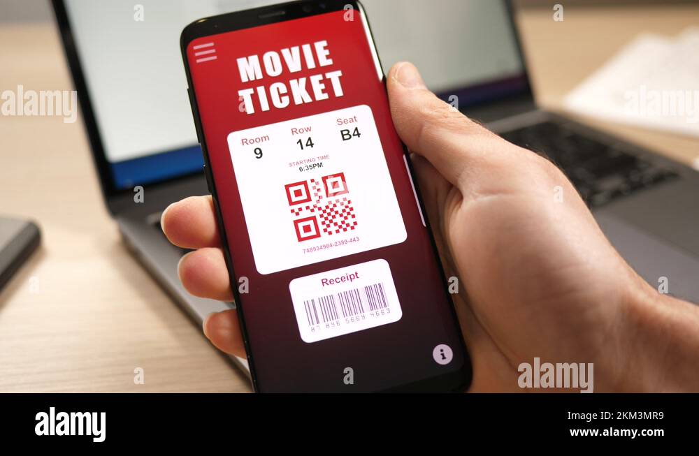 Qr code ticket Stock Videos & Footage - HD and 4K Video Clips - Alamy