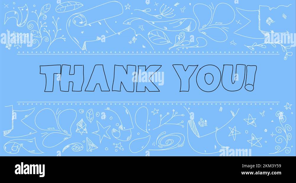 Thank doodle Stock Videos & Footage - HD and 4K Video Clips - Alamy