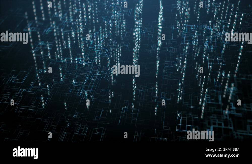 Digital binary code background Stock Videos & Footage - HD and 4K Video ...