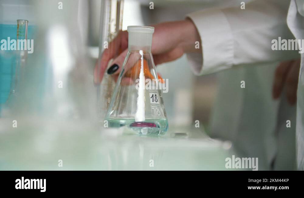 Lab technicians working in laboratory Stock Videos & Footage - HD and ...