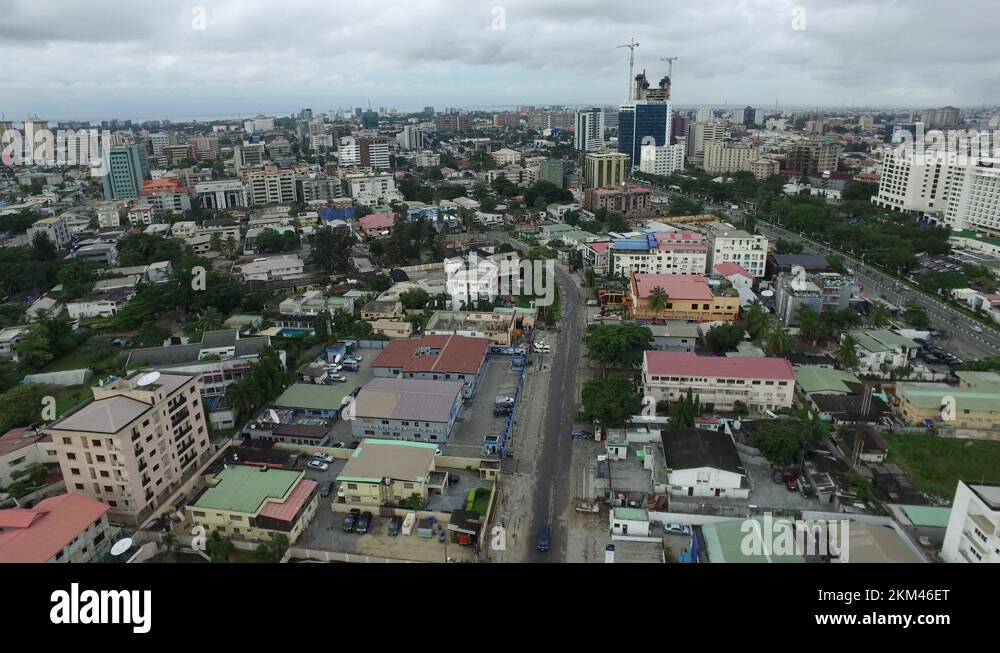 Lagos Nigeria, the largest Economic in west Africa Stock Video Footage ...