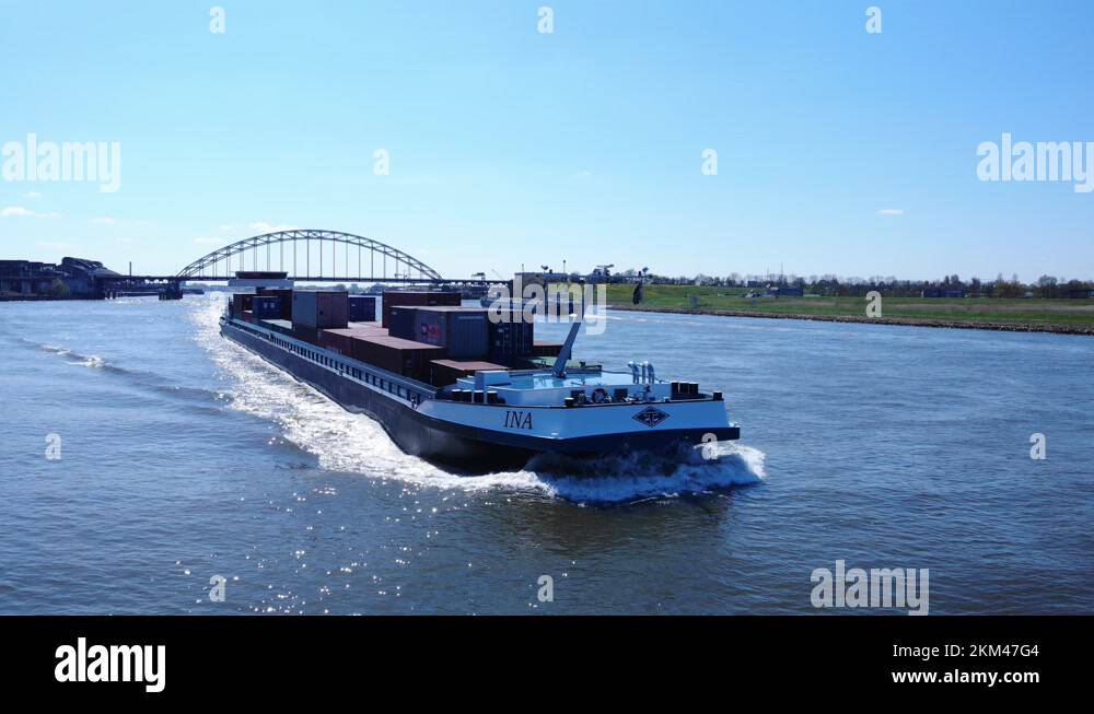 Barge shipping containers Stock Videos & Footage - HD and 4K Video ...