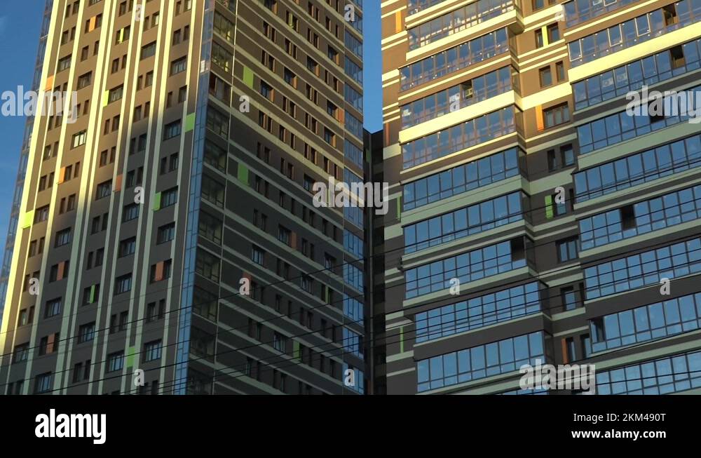 Tallest residential buildings Stock Videos & Footage - HD and 4K Video ...