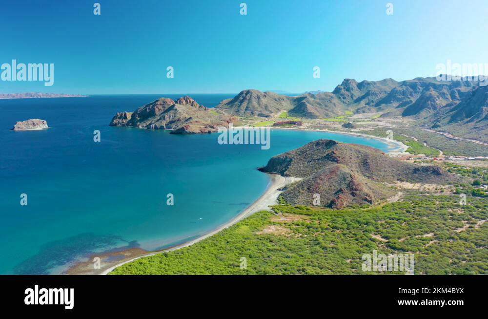 LIGUI BCS MEXICO-2020: Water Is Moving Slowly Into The Land Stock Video ...