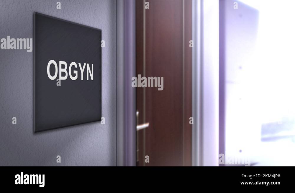 Office Entry Sign Series in a corporate modern hallway for business ...