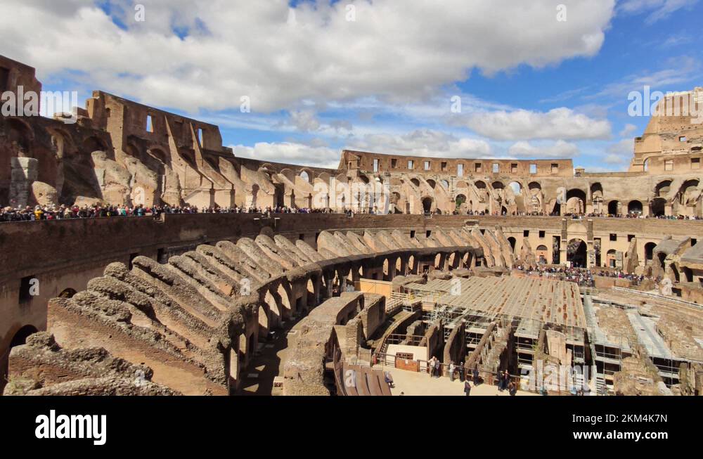 The interior the colosseum coliseum Stock Videos & Footage - HD and 4K ...