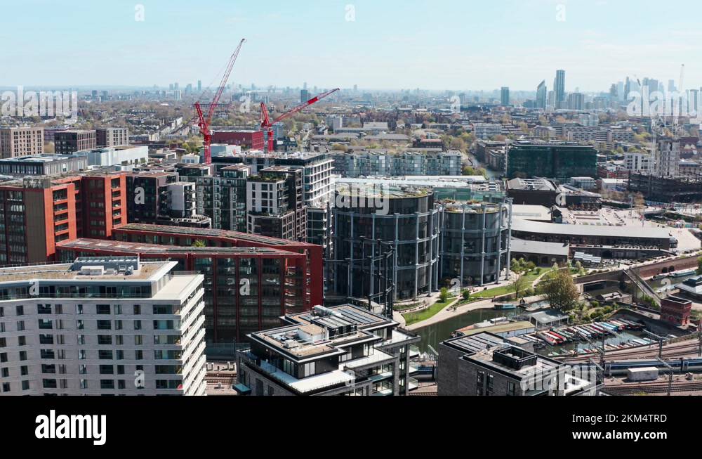 Gasholder park kings cross london Stock Videos & Footage - HD and 4K ...