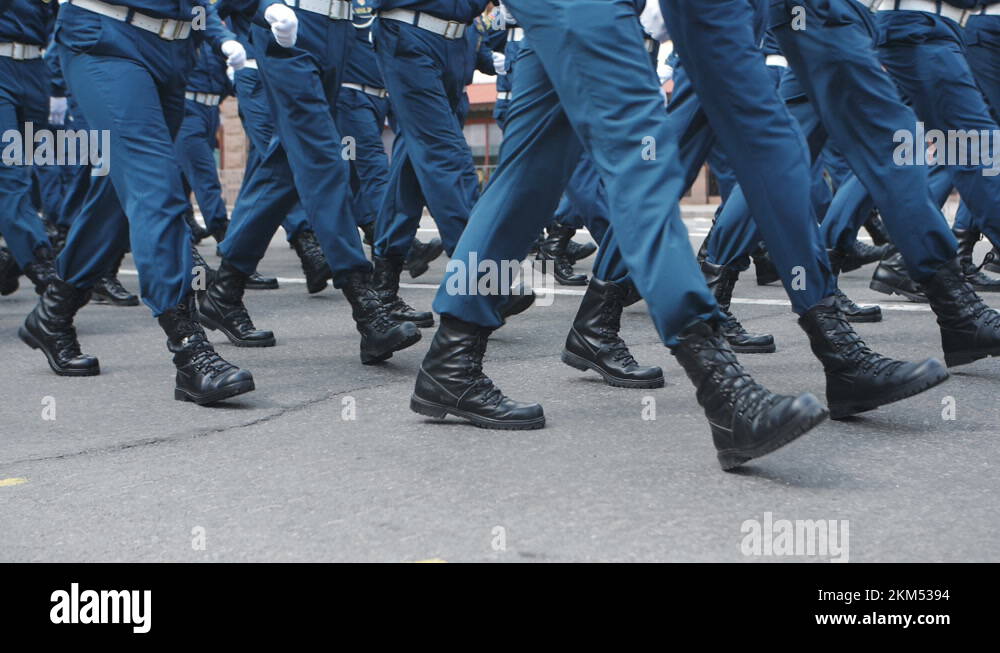 Men in blue uniforms Stock Videos & Footage - HD and 4K Video Clips - Alamy