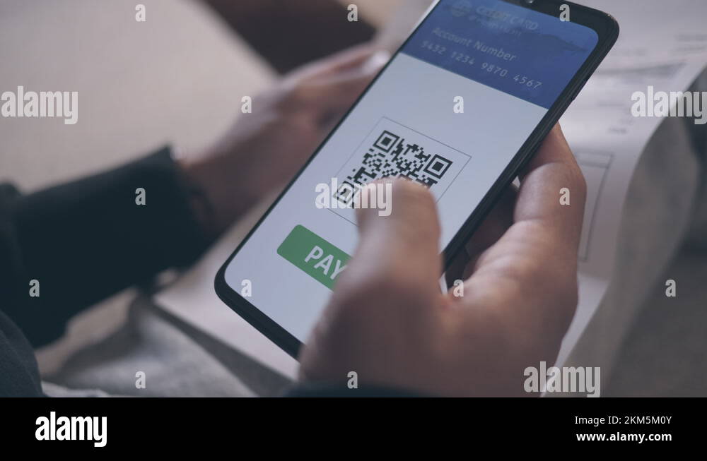 Qr code transaction Stock Videos & Footage - HD and 4K Video Clips - Alamy