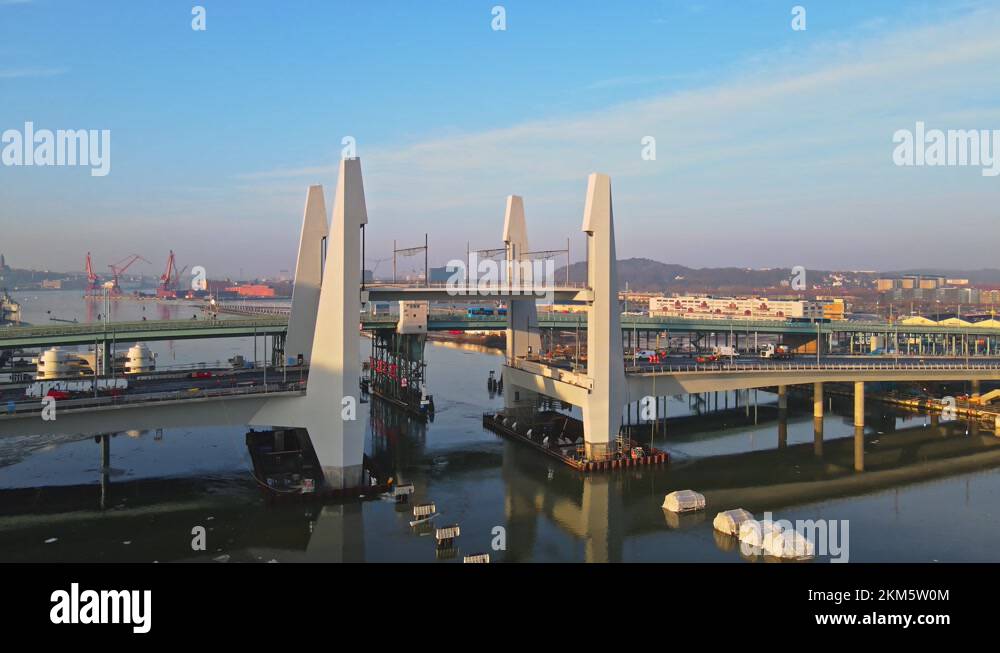 Gotaalvbron And Hisingsbron Bridge - New And Old Bridge Over Gota Alv ...