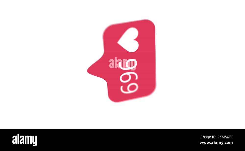 Animation modern like pink icon Stock Videos & Footage - HD and 4K ...