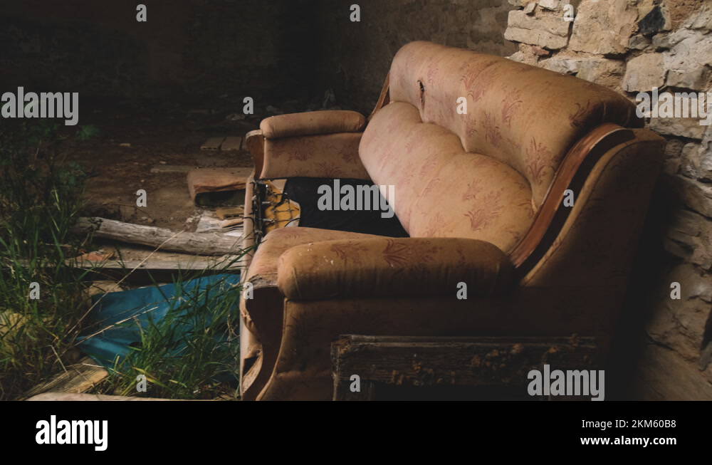 Ruined sofa Stock Videos & Footage - HD and 4K Video Clips - Alamy