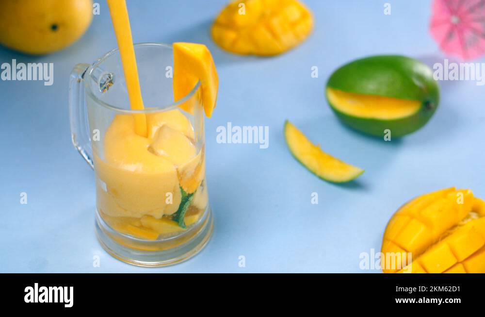 Mango cold drink Stock Videos & Footage - HD and 4K Video Clips - Alamy
