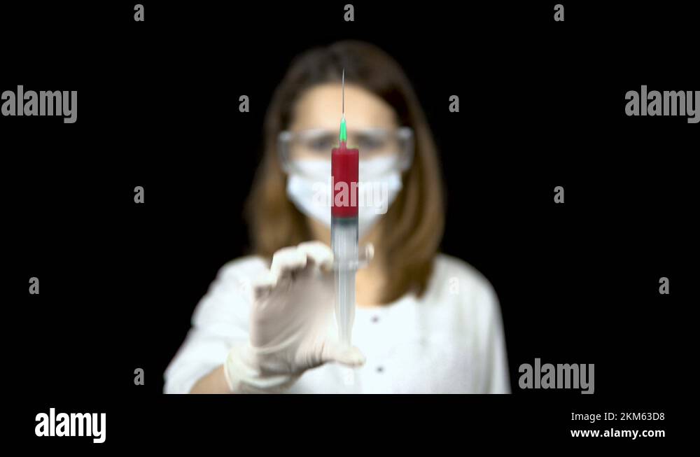 Woman syringe blood test Stock Videos & Footage - HD and 4K Video Clips ...