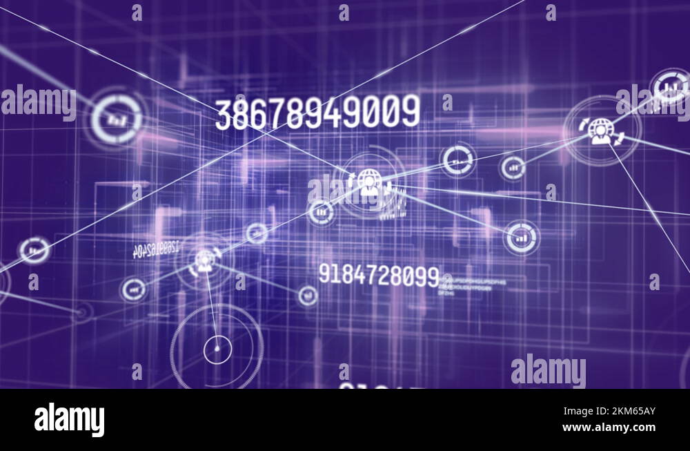 Animation web connections scientific data Stock Videos & Footage - HD ...