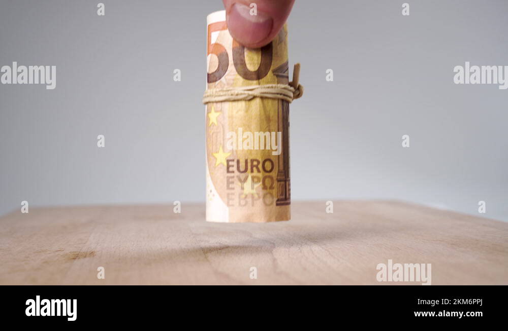 Roll fifty euro banknotes Stock Videos & Footage - HD and 4K Video ...