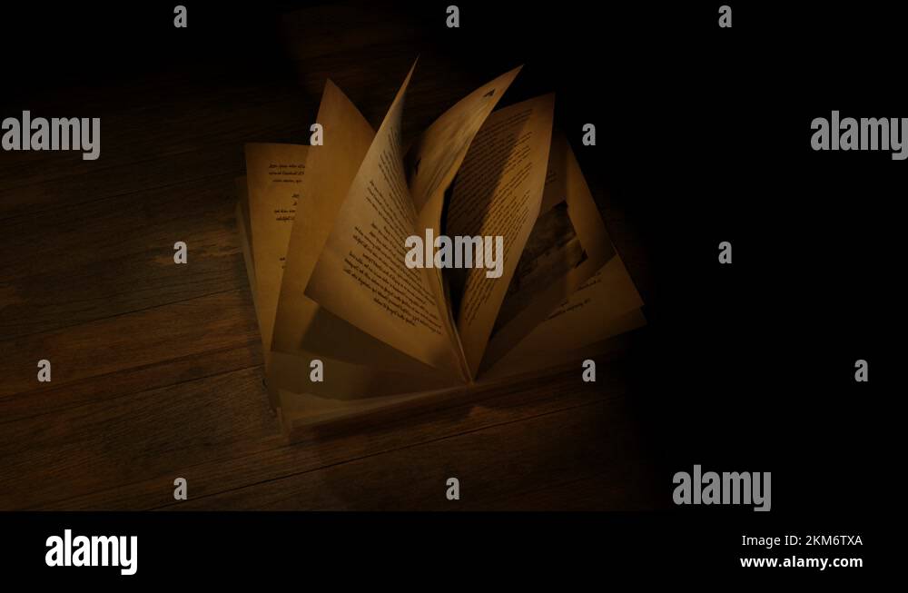 Old story book page Stock Videos & Footage - HD and 4K Video Clips - Alamy