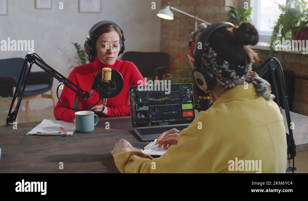 Female presenter interviewing woman Stock Videos & Footage - HD and 4K ...