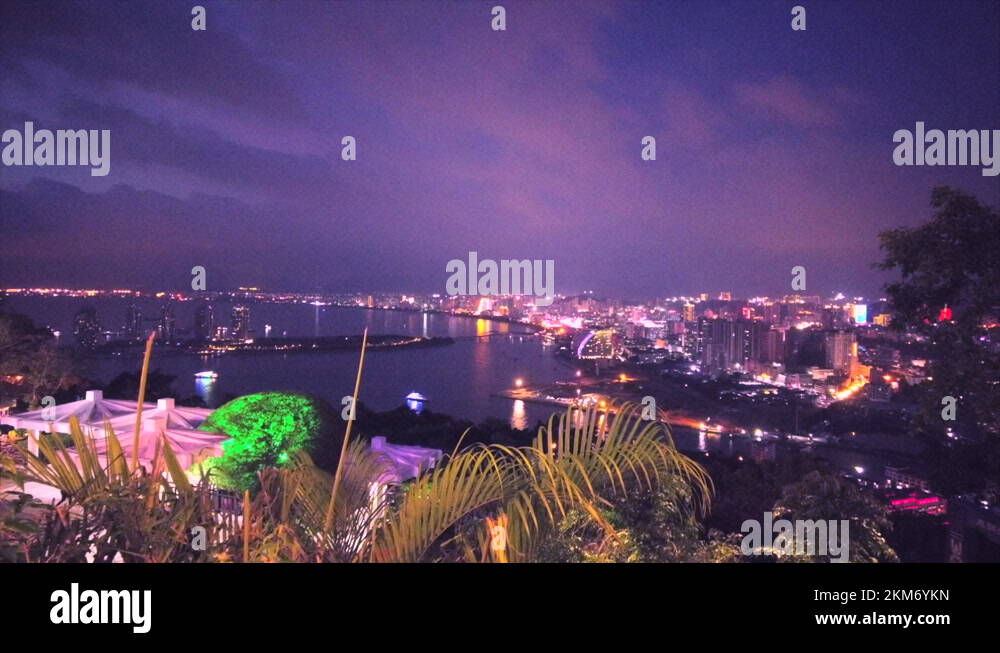 Overlooking the night view Stock Videos & Footage - HD and 4K Video ...