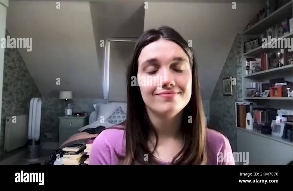 Actress Nell Barlow is interviewed for her role in movie 'Sweetheart ...