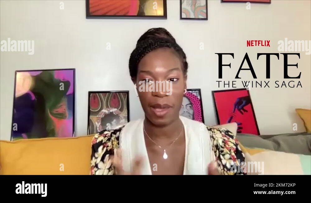 Precious Mustapha is interviewed for fantasy series 'Fate: The Winx ...