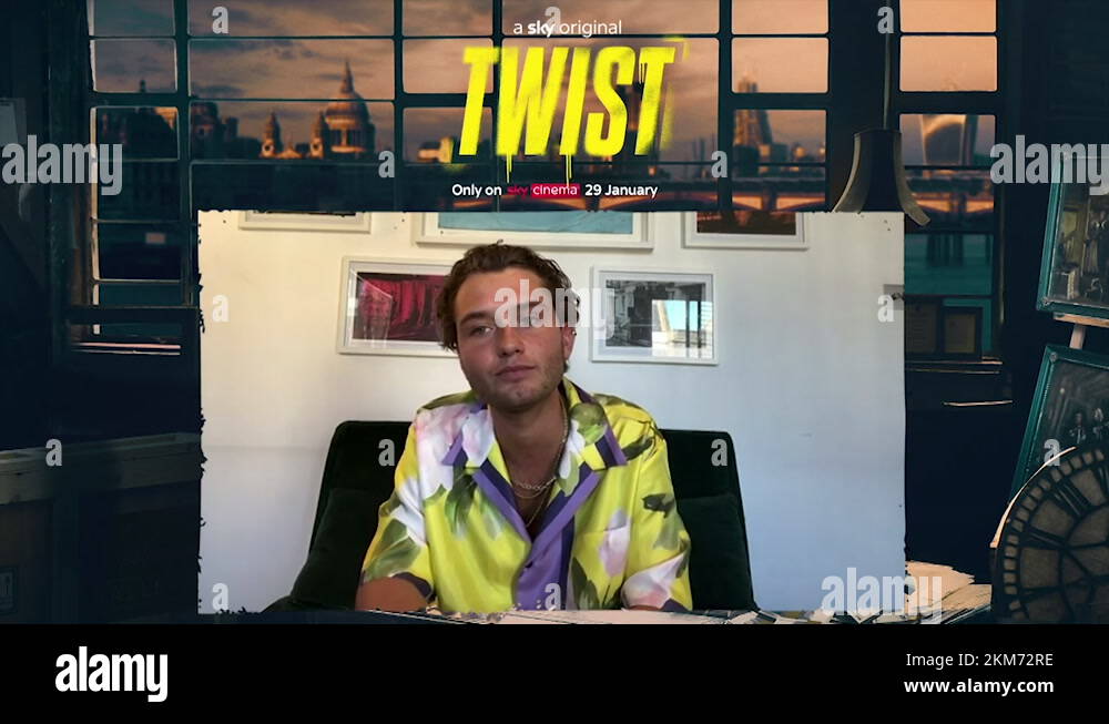 Raff Law talks about his career as film actor during press junket ...