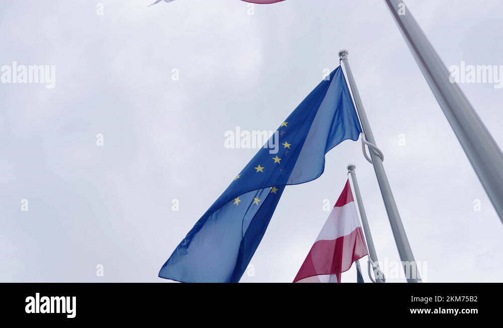 European community flag Stock Videos & Footage - HD and 4K Video Clips ...