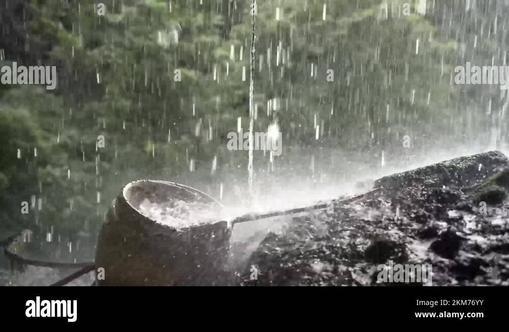 Collecting rain water and jar Stock Videos & Footage - HD and 4K Video ...