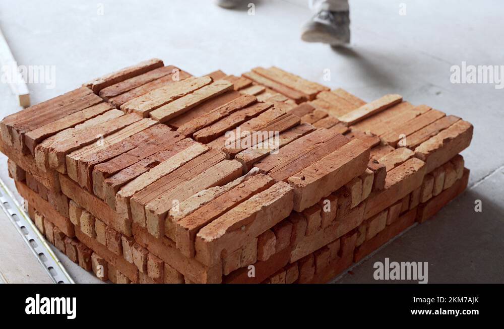 Bricklaying pile bricks stack Stock Videos & Footage - HD and 4K Video ...