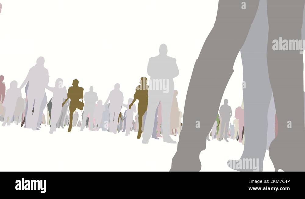 Graphic concept of taking precautions and avoid close contact in ...