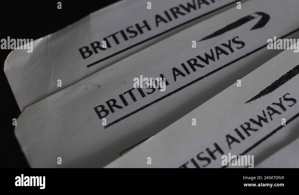 British airways ticket Stock Videos & Footage - HD and 4K Video Clips ...