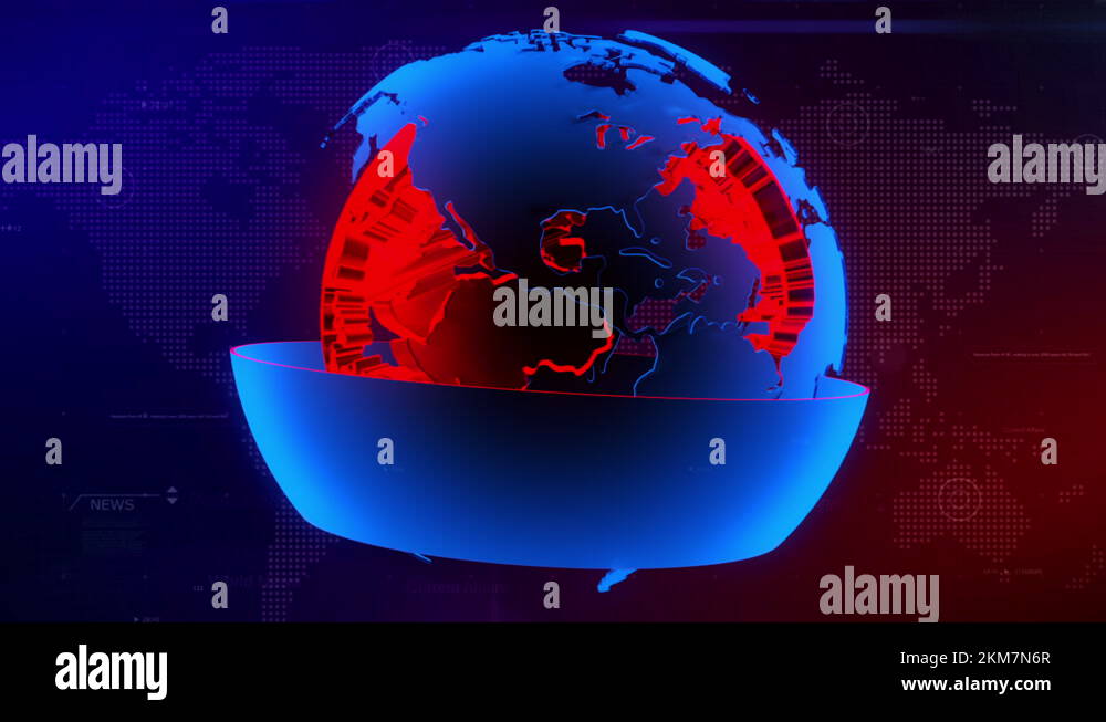 World News Background, It can be used as the intro of the news channel ...