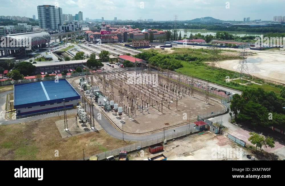 Power transformer substation Stock Videos & Footage - HD and 4K Video ...